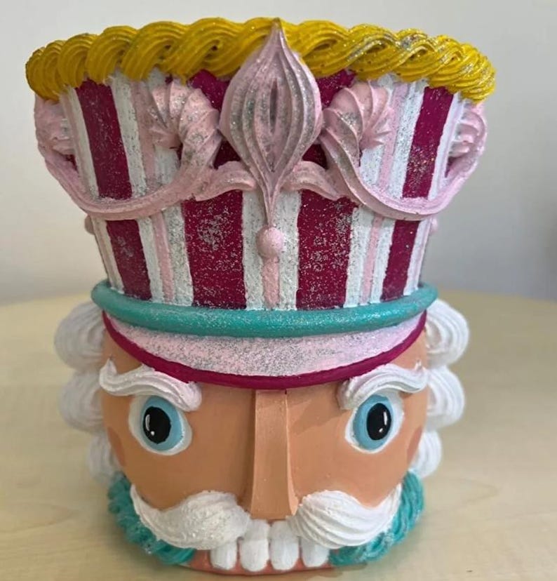 Christmas Nutcracker Pot Vase, Nutcracker Vase Planter, Nutcracker ...