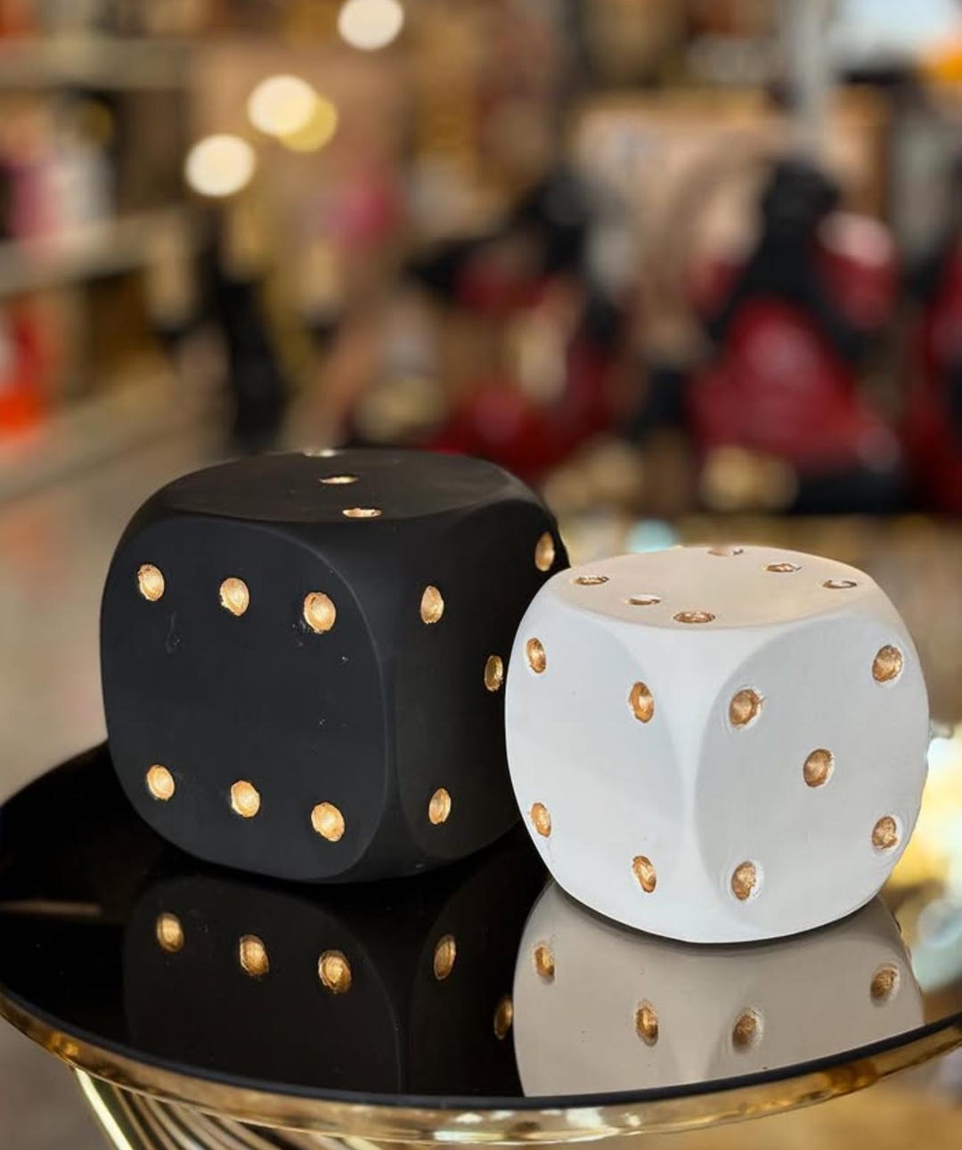 Decorative Dice Set, Unique Gaming Room Decor, Cool Car Decor ...