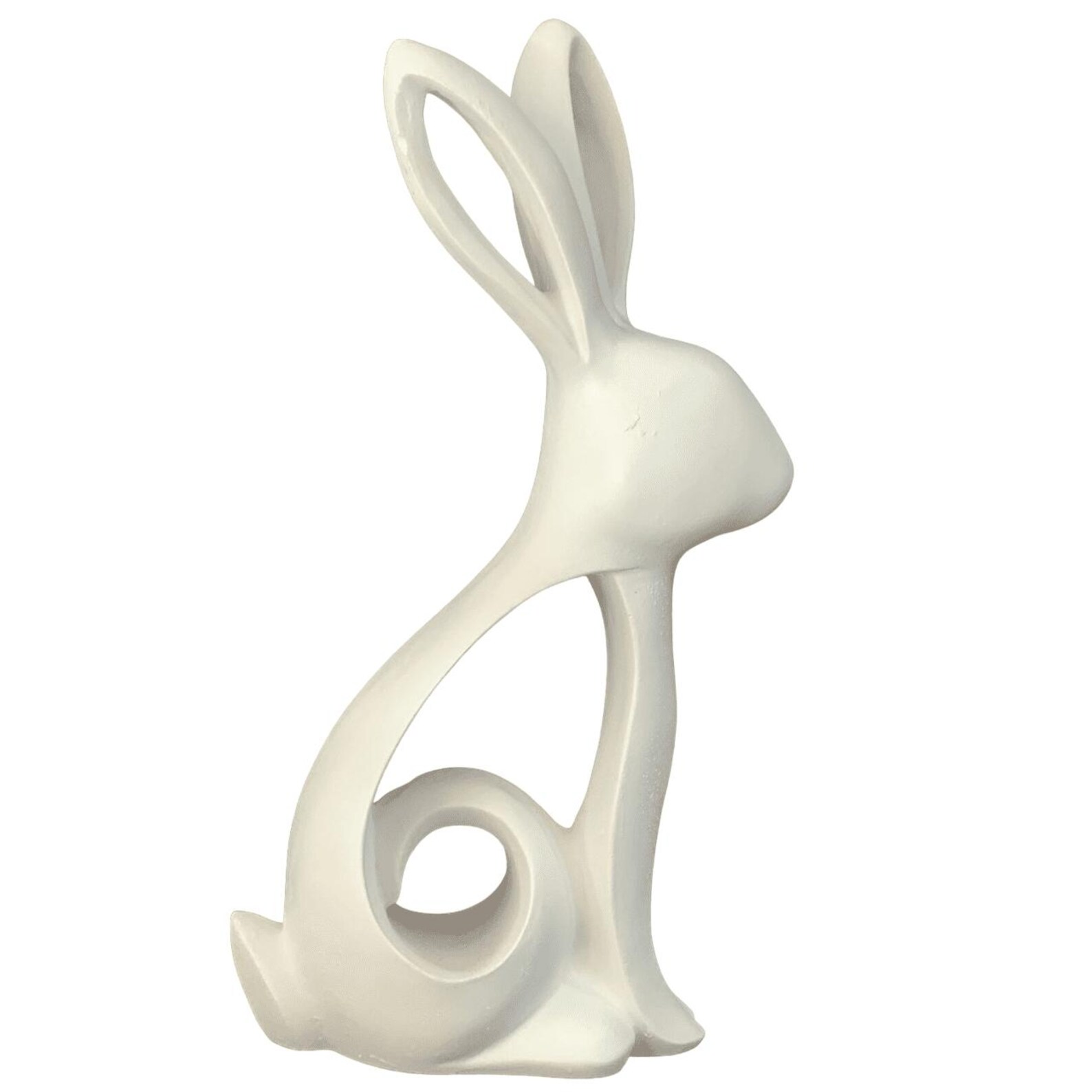 Abstract Rabbit Sculpture, Bunny Figurine, Rabbit Sculpture , Gift for ...