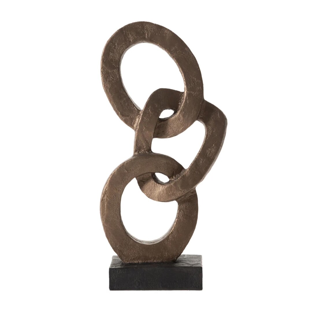Abstract Chain Decor, Abstract Chain Sculpture, Abstract Chain Statue ...