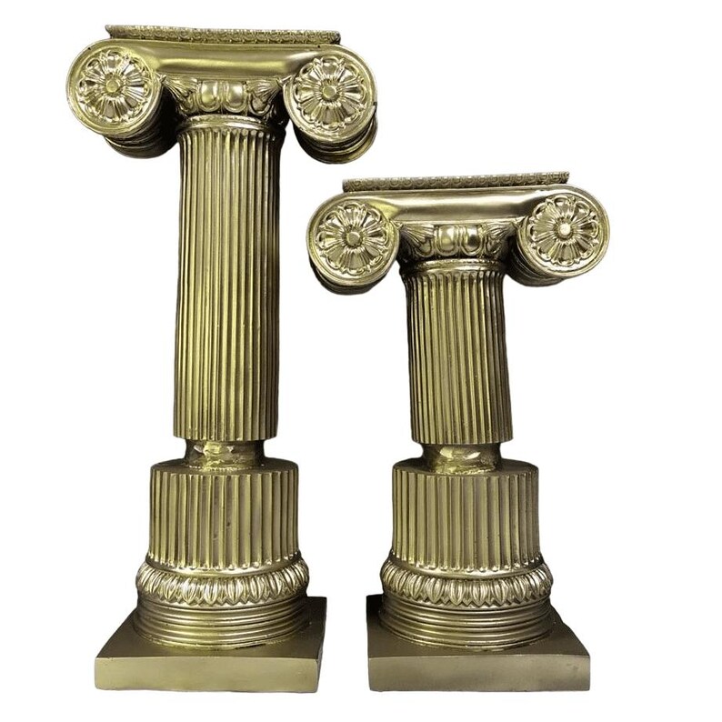Classic Greek Column Pedestal Stands Set or Single, Greek Column ...