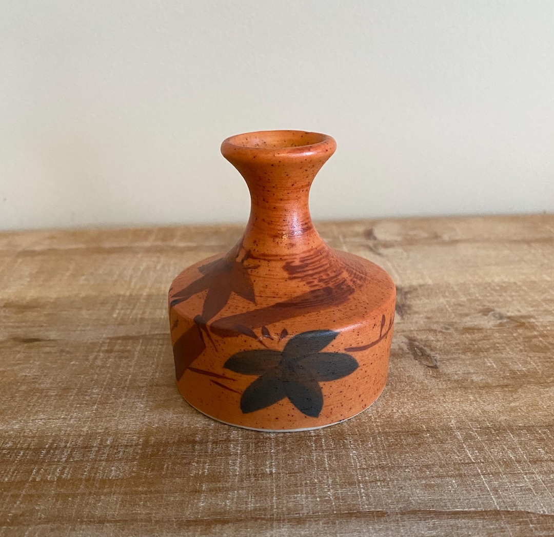 Seymour Mann Studio Pottery - 1980's Vintage - Clay Pottery -bud Vase ...