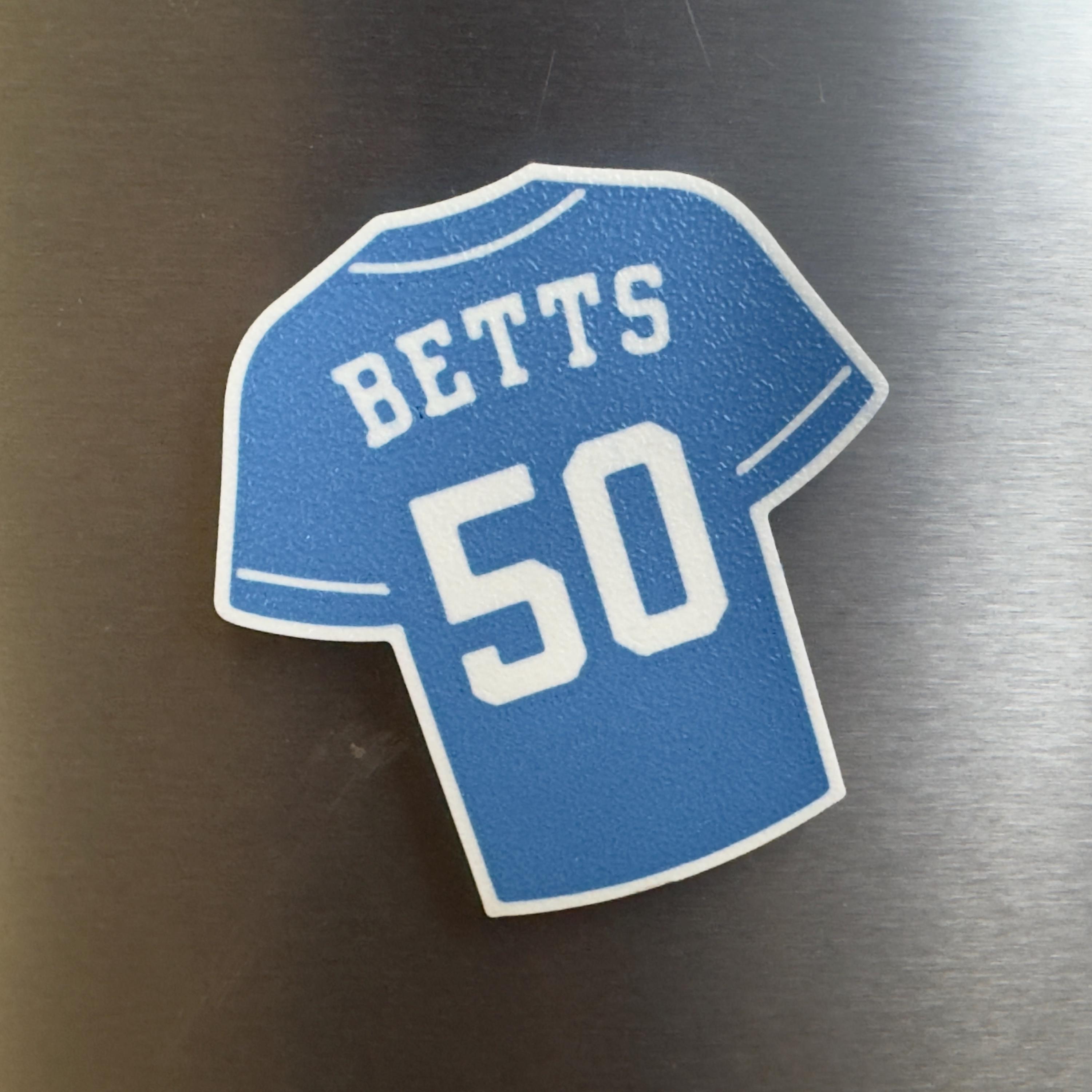 3D Printed LA Dodgers Jersey Magnet - Freeman or Betts - Perfect Gift ...