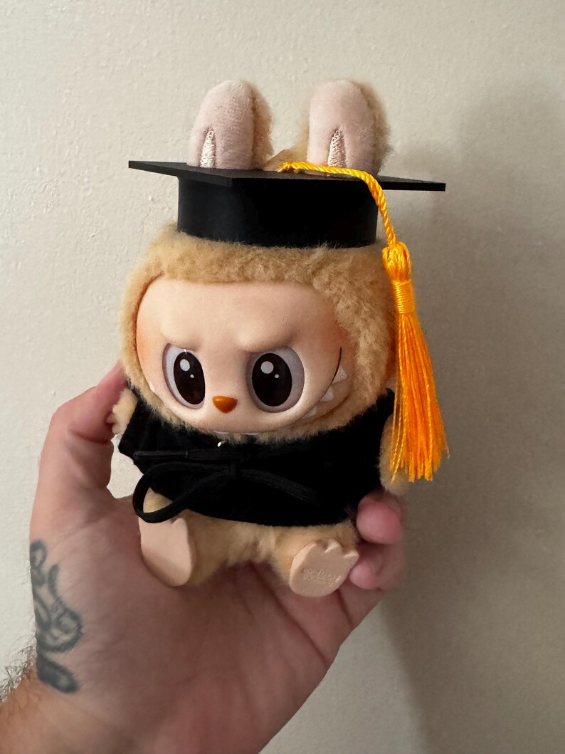 Mini 3D Printed Graduation Cap for the Monsters Hang Plush – Custom ...
