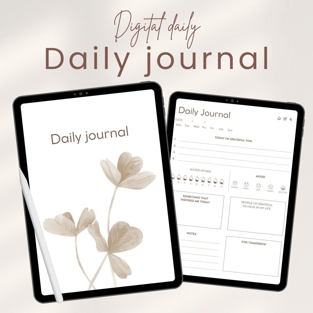 Notability | Daily Reflection | Daily Pages | Daily Journal Good Notes ...