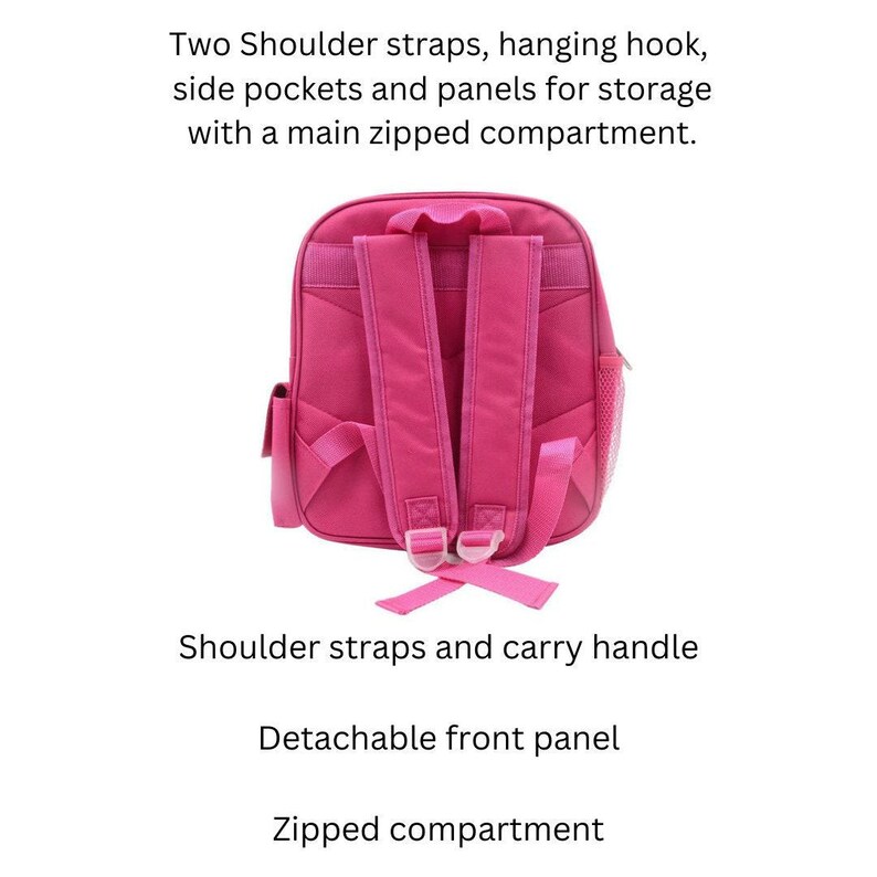 Custom Strawberry Backpack, Personalised Bag, School Bag, Backpack, Nursery Bag, Strawberries ...