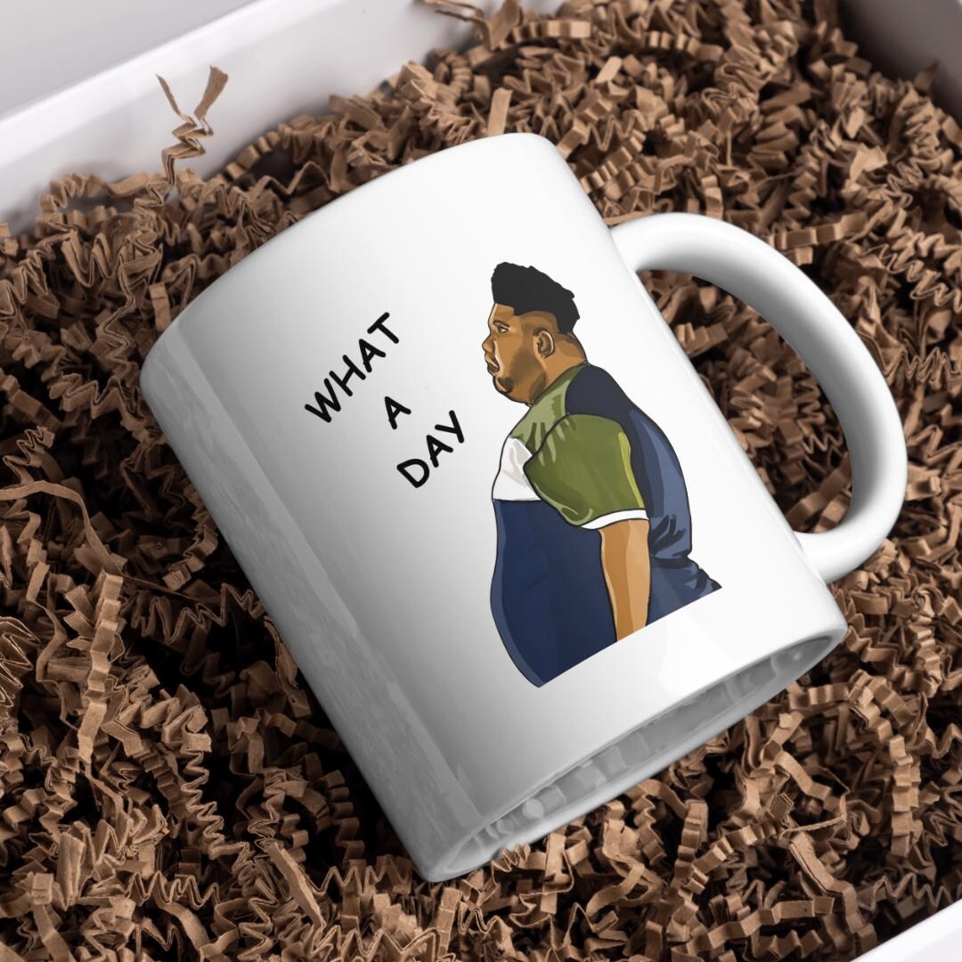 What A Day Mug, Harvey Price, Funny Gift, Birthday Gift, Drinkware, for ...