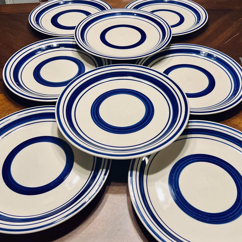 Royal Norfolk Dinner Plates - Etsy