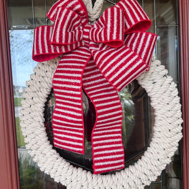 Jute Rope Wreath - Etsy
