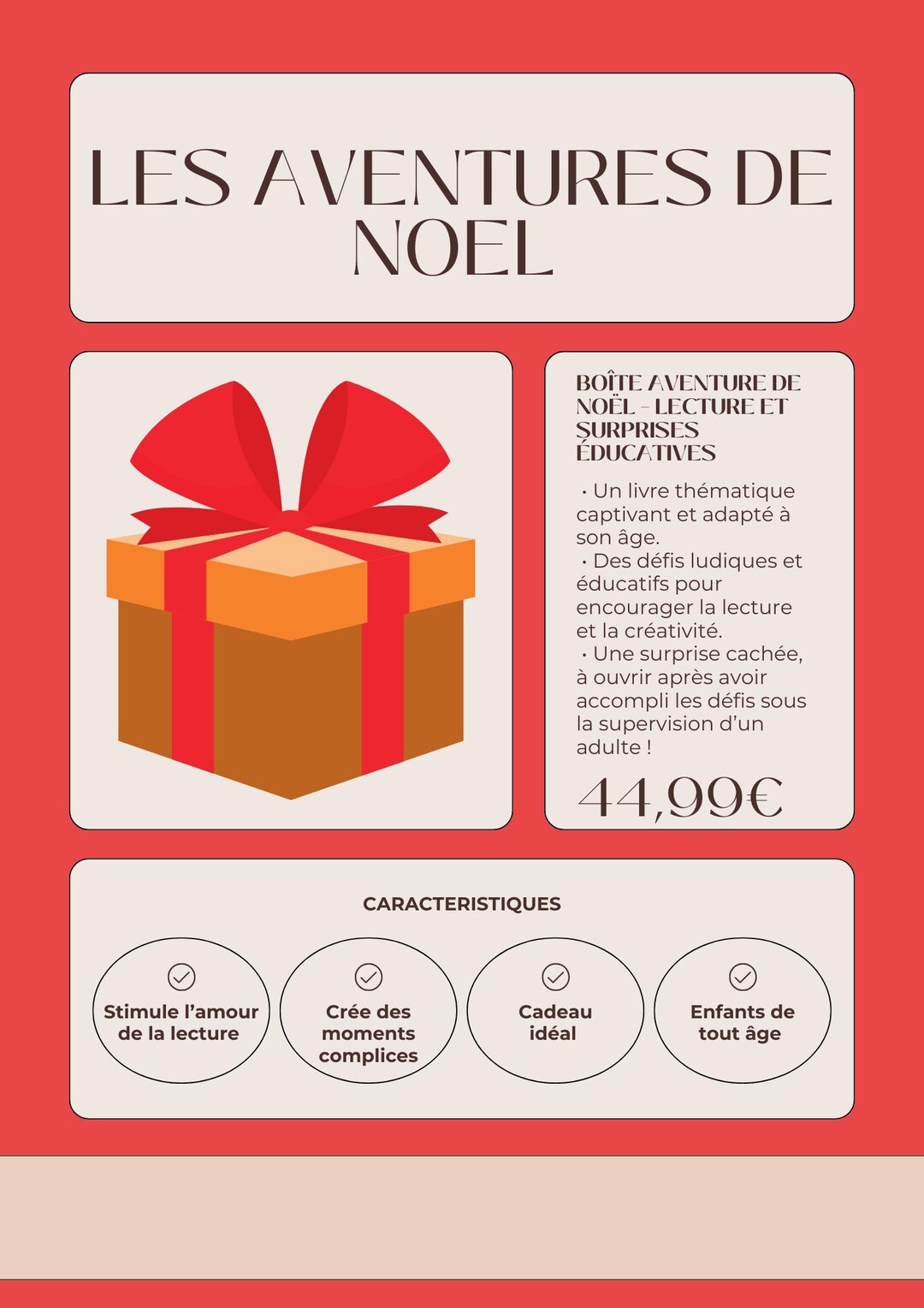 Christmas Reading and Adventure Box Educational Surprise Gift for ...