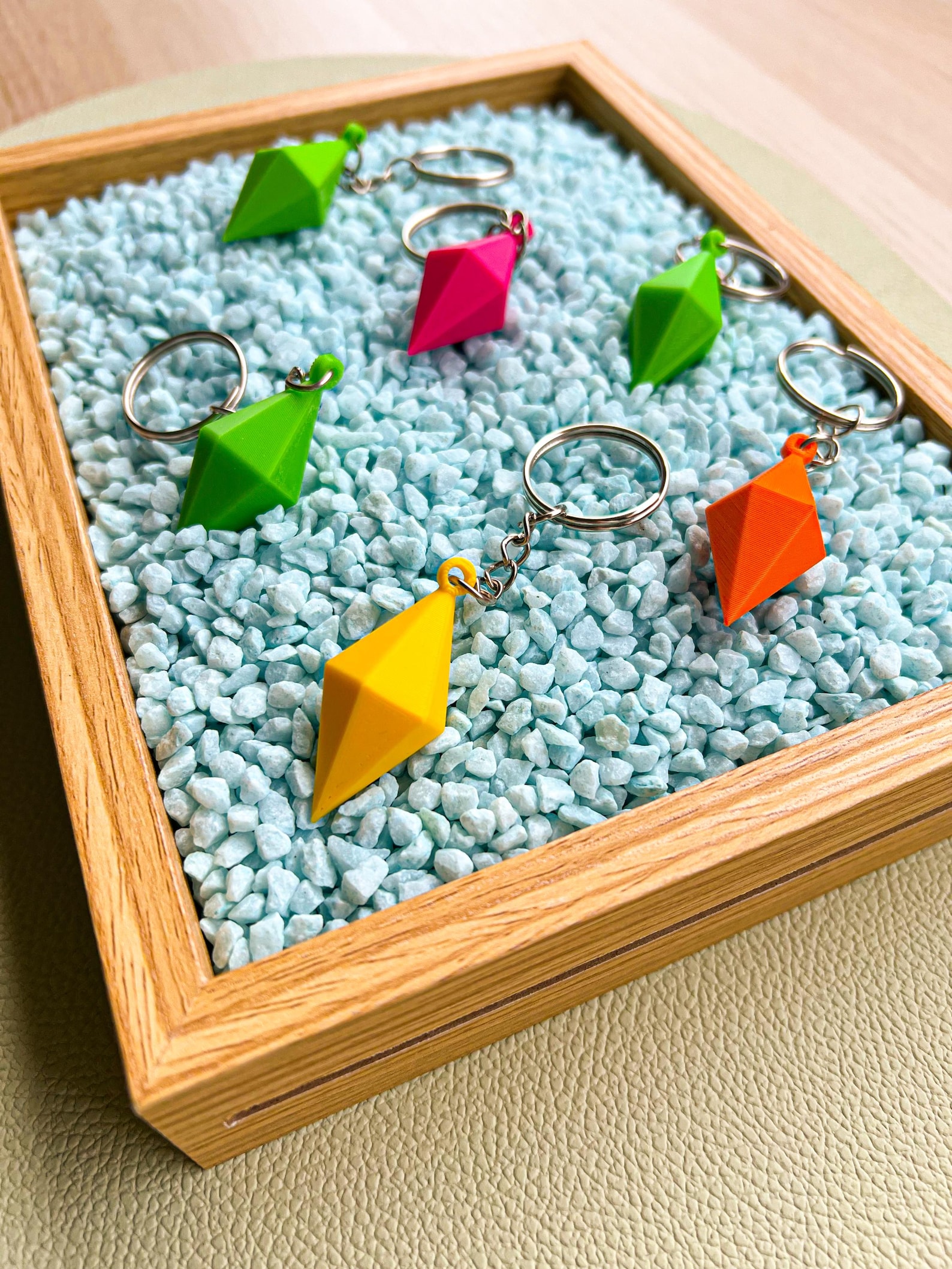 3D Plumbob Keychain Inspired by Sims, Gamer, Player - Etsy