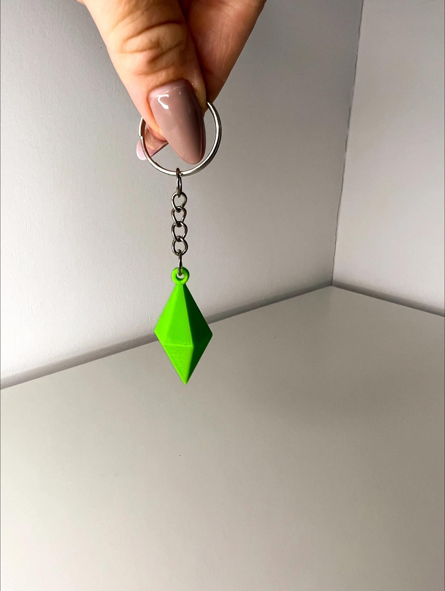 3D Plumbob Keychain Inspired by Sims, Gamer, Player - Etsy