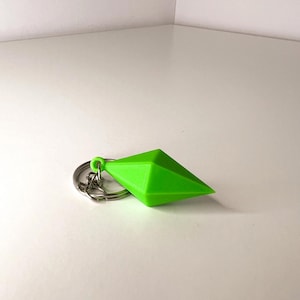 3D Plumbob Keychain Inspired by Sims, Gamer, Player - Etsy