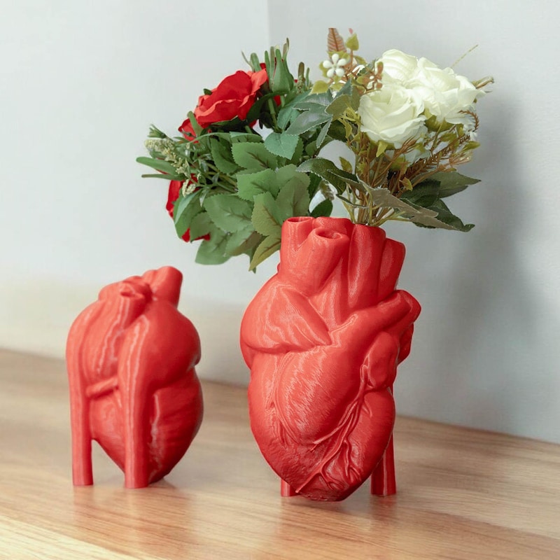 Heart Vase - Etsy