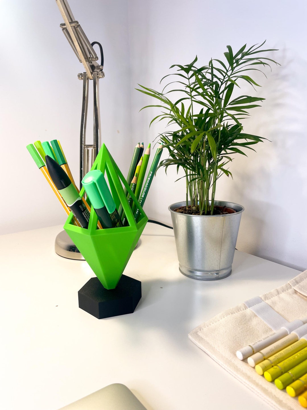 Sims Plumbob Inspired Desk Organizer | Pencil Holder Cup | Geming Decor ...