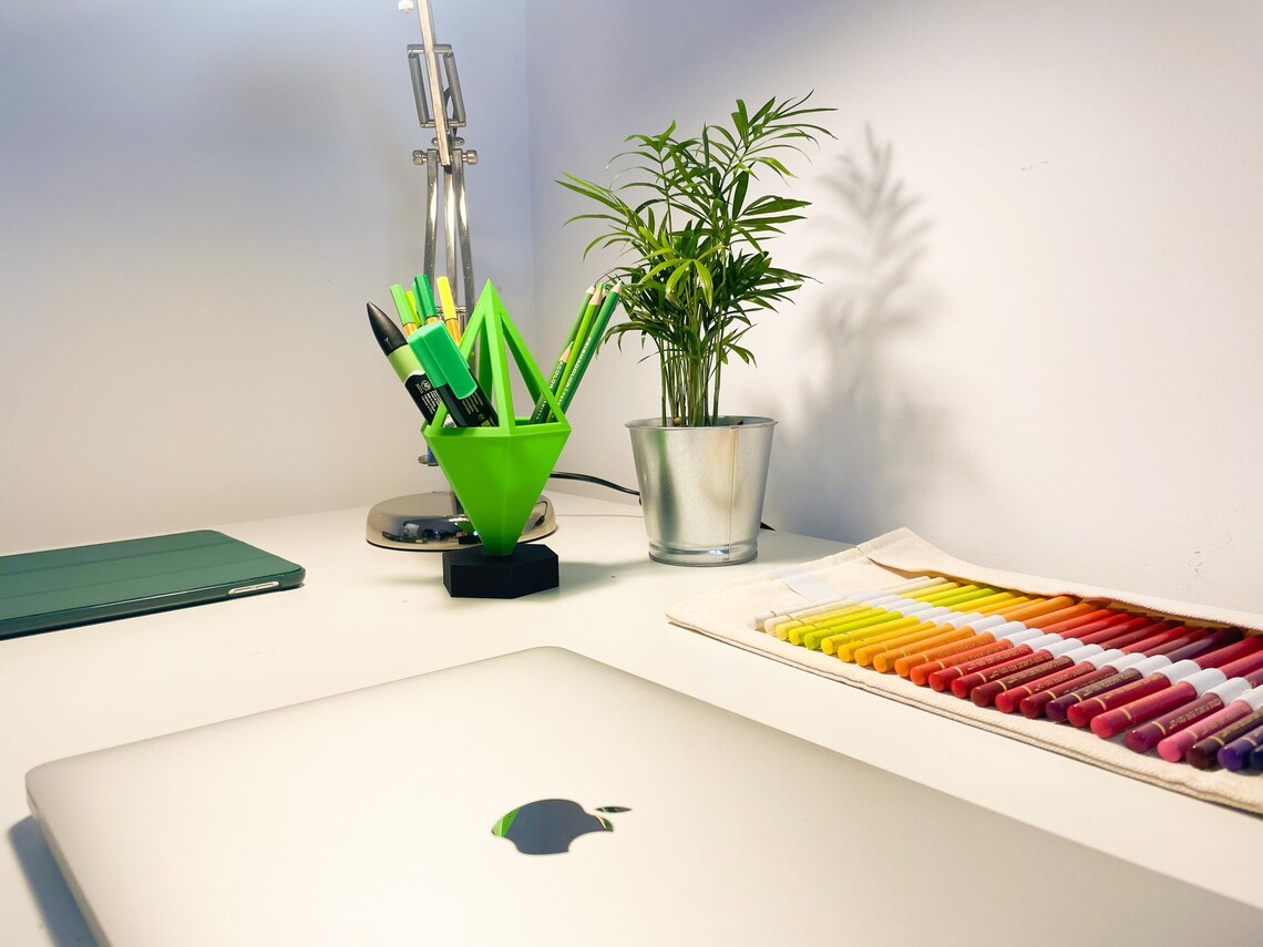 Sims Plumbob Inspired Desk Organizer | Pencil Holder Cup | Geming Decor ...