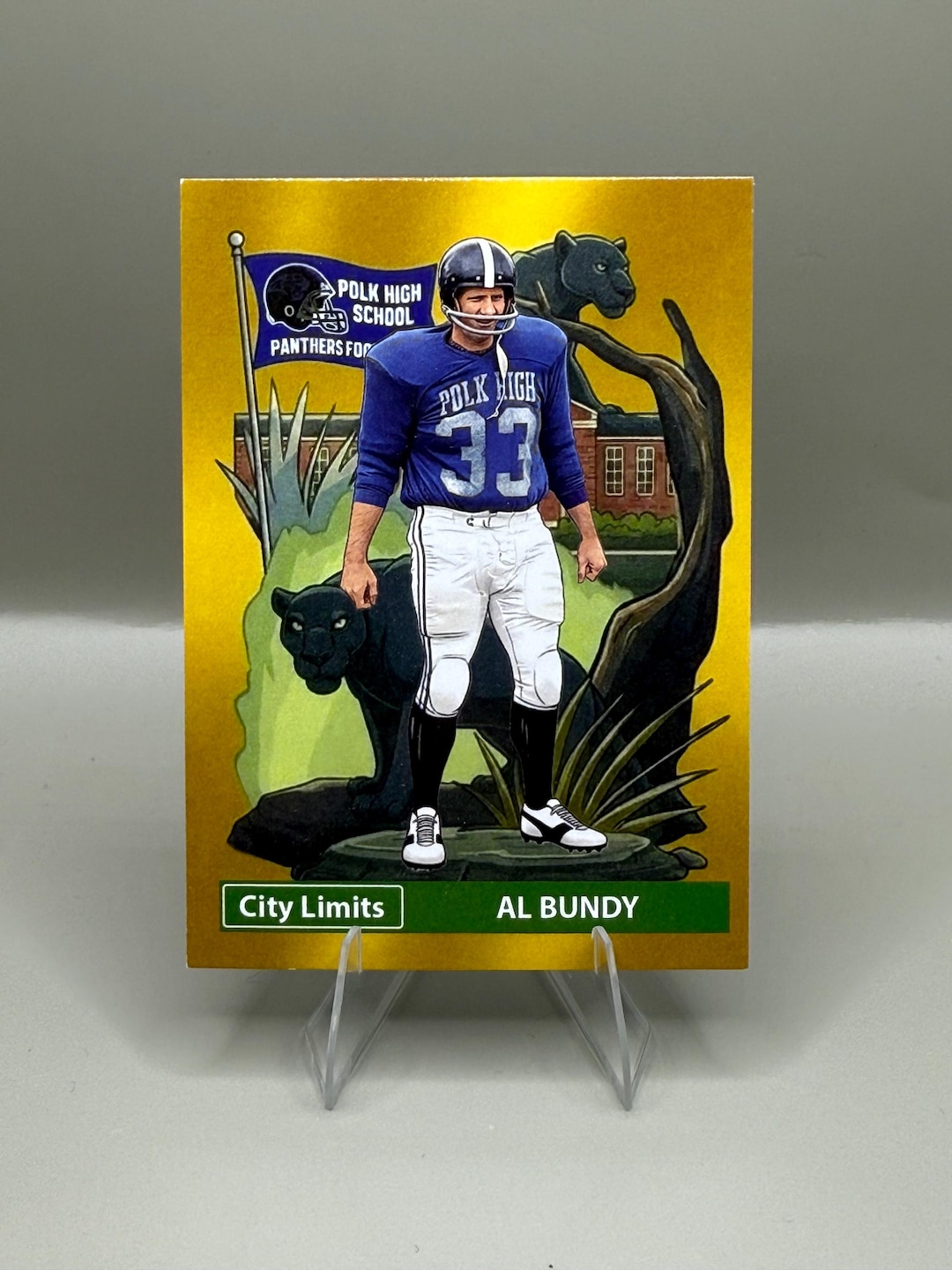 Al Bundy City Limits Custom Card 2025 Downtown Polk High Fan Art Card ...