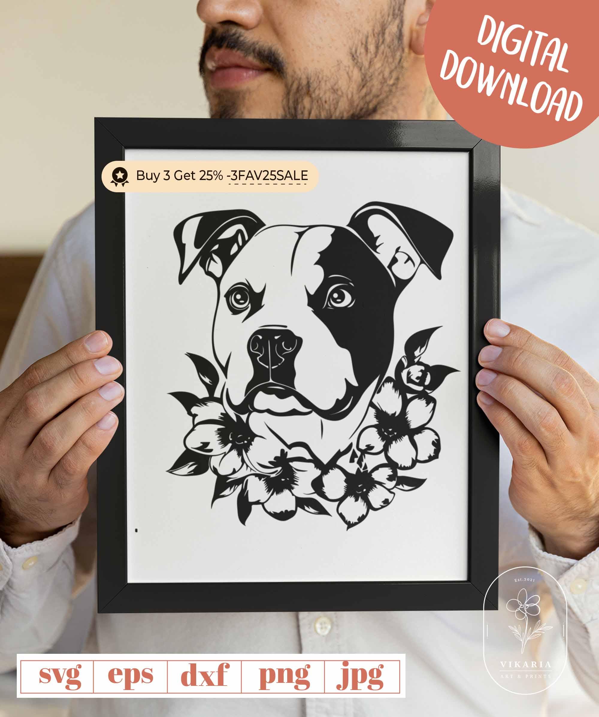 Pitbull Svg Bundle 15, PITBULL SVG, PITBULL Clipart, Pitbull Svg Files ...