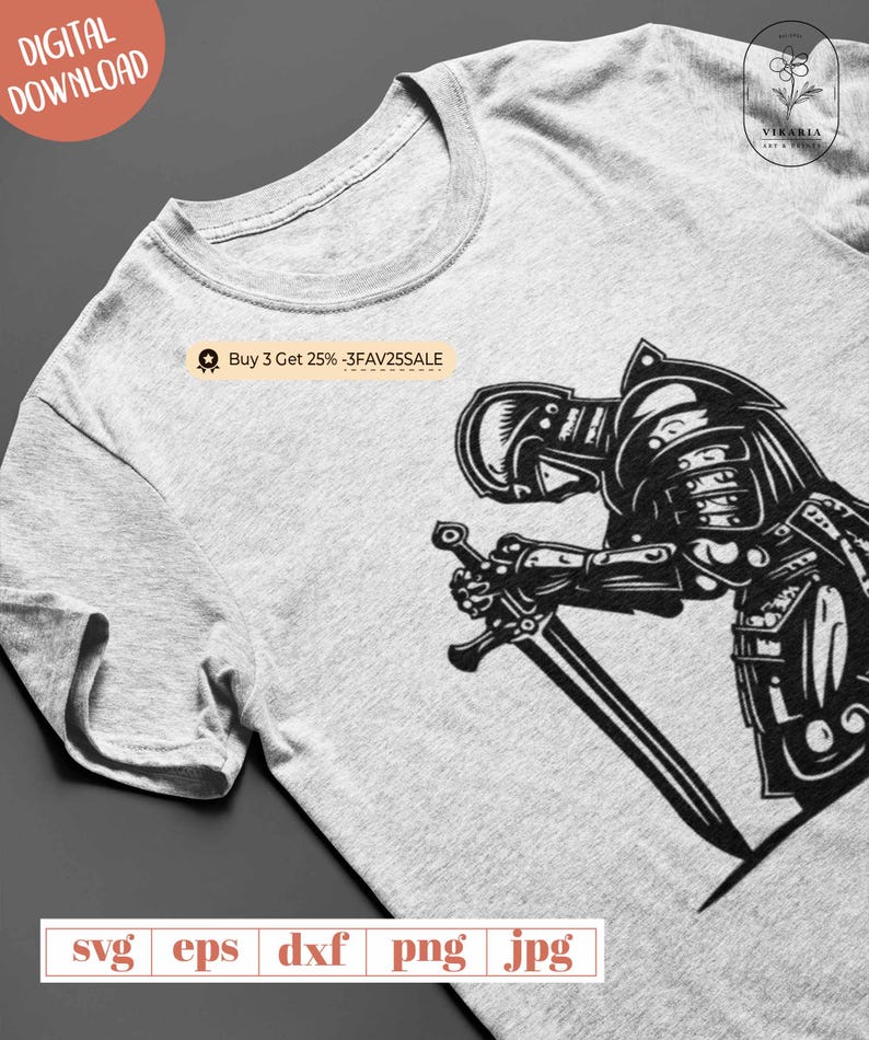 Armor Warrior Kneel Pray Svg 3, Sword Svg, Shield Svg, Knight Svg ...