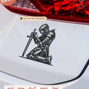 Armor Warrior Kneel Pray Svg 3, Sword Svg, Shield Svg, Knight Svg ...