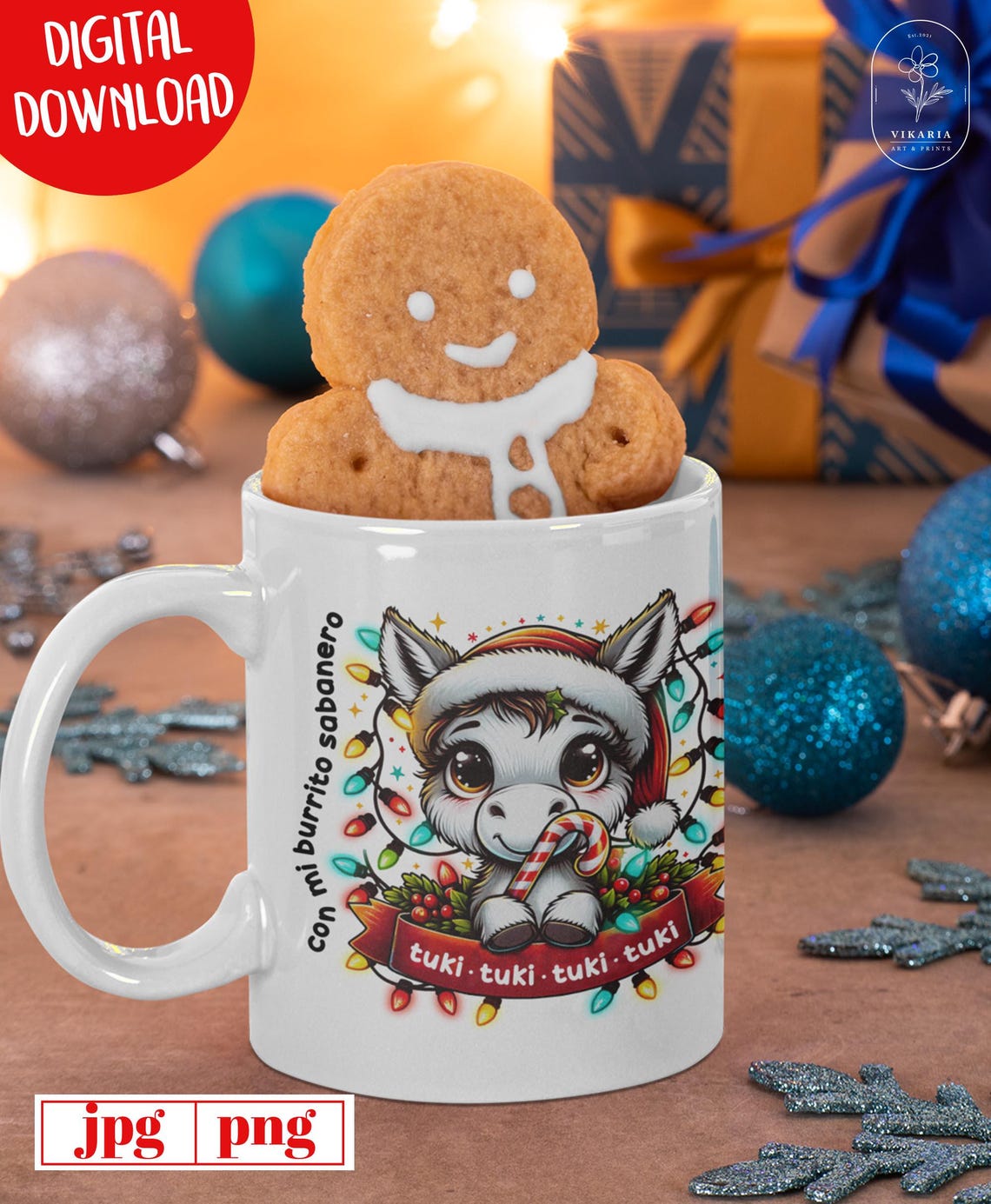 Mi Burrito Sabanero PNG, Mi Donkey Mexican PNG, Feliz Navidad Digital ...