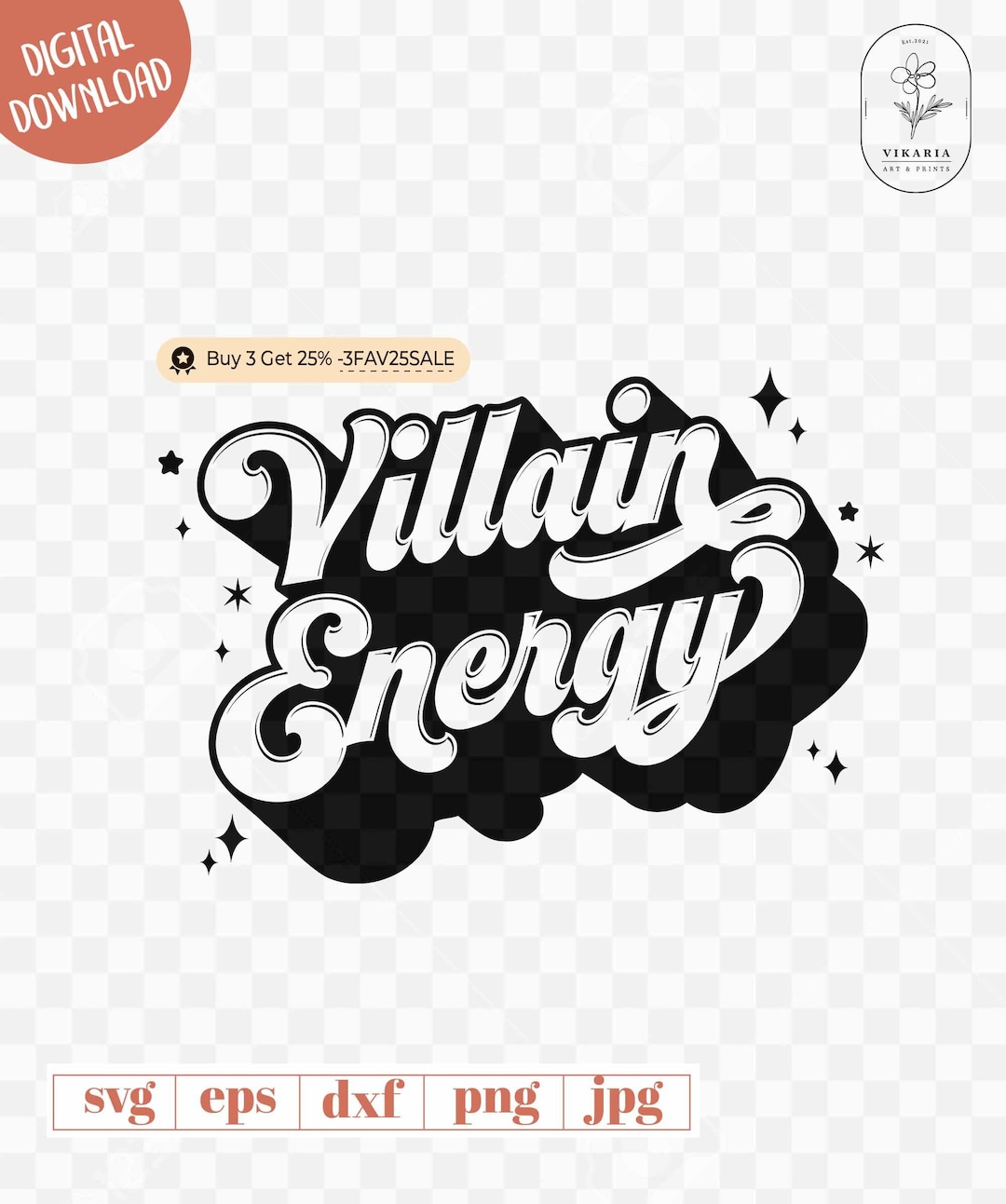 Villain Energy SVG, My Villain Era Svg, Wavy Text Png Svg Png, Retro ...