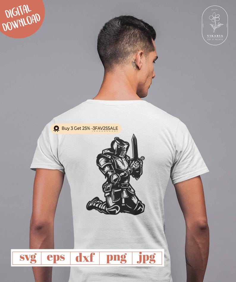 Bundle Armor Warrior Kneel Pray Svg, Sword Svg, Shield Svg, Knight Svg ...