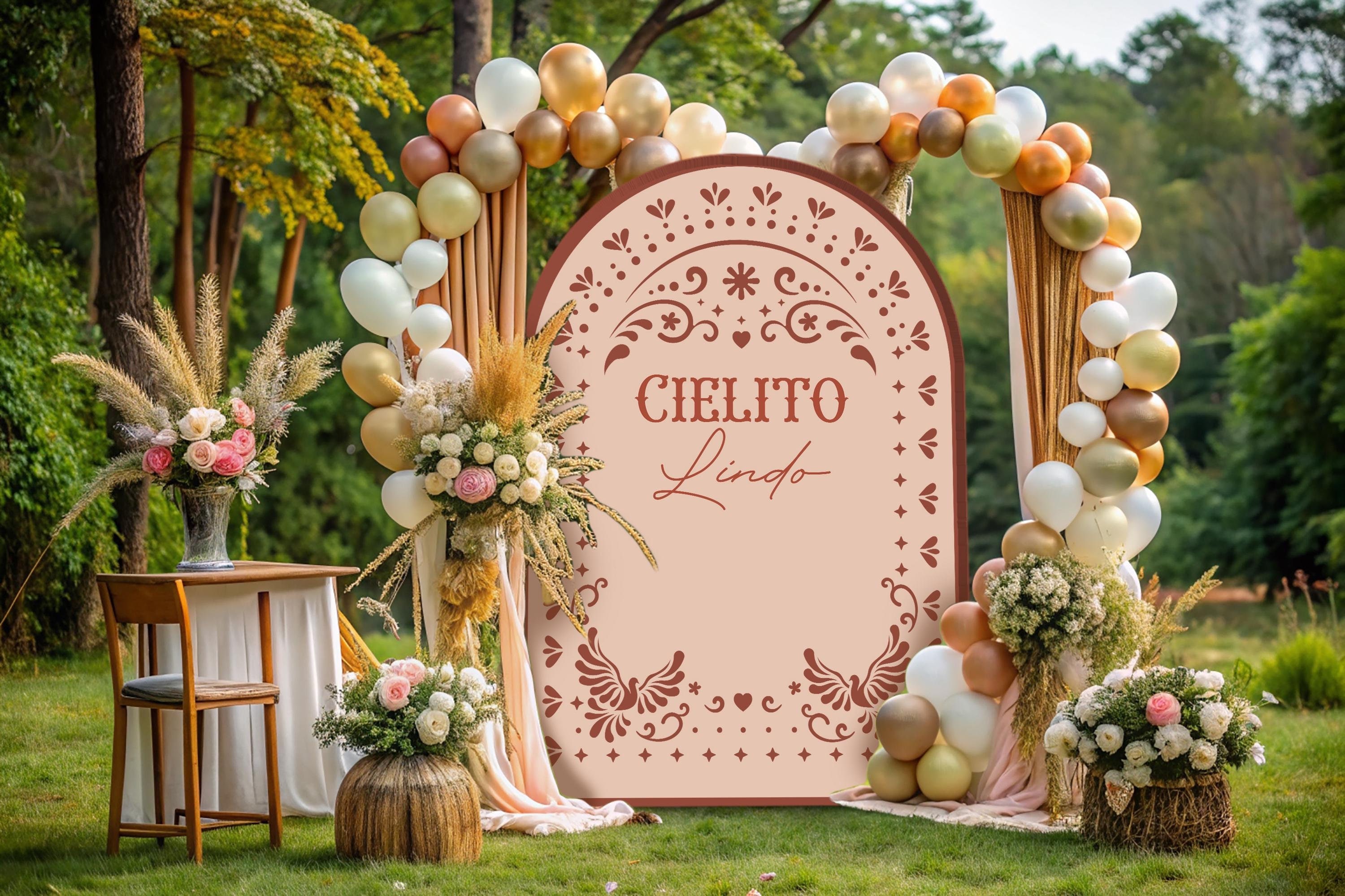 Cielito Lindo Baby Shower SVG, Papel Picado, Mexican Wedding, Mexican ...