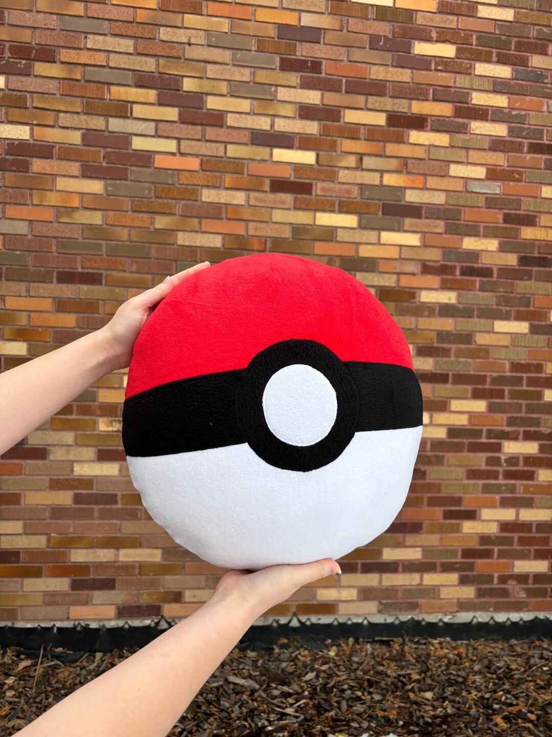 Handmade Pokemon Poke Ball Pillow/plushie - Etsy