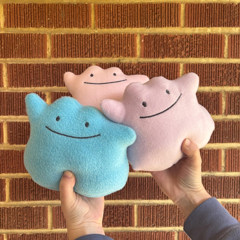 Ditto Stuffed Animals - Etsy