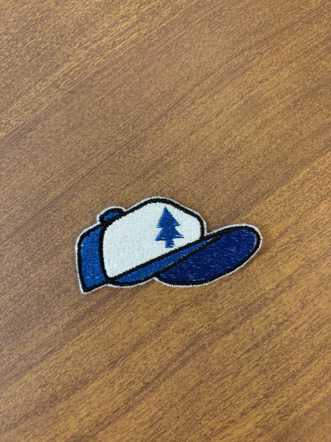 Handmade Gravity Falls Dipper Hat Embroidered Iron on Patch - Etsy