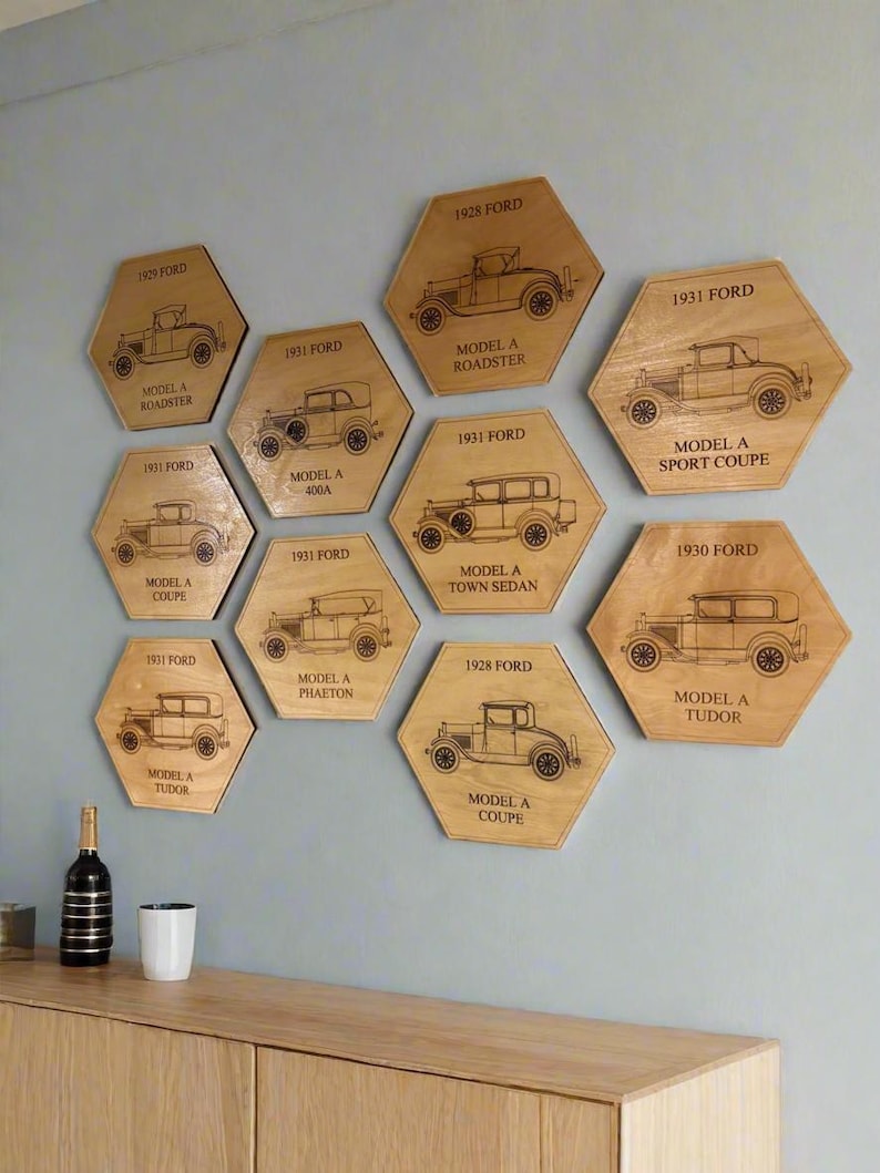 1928, 1929, 1930, 1931 Ford Model A Wall or Display Art (1 Piece) - Etsy