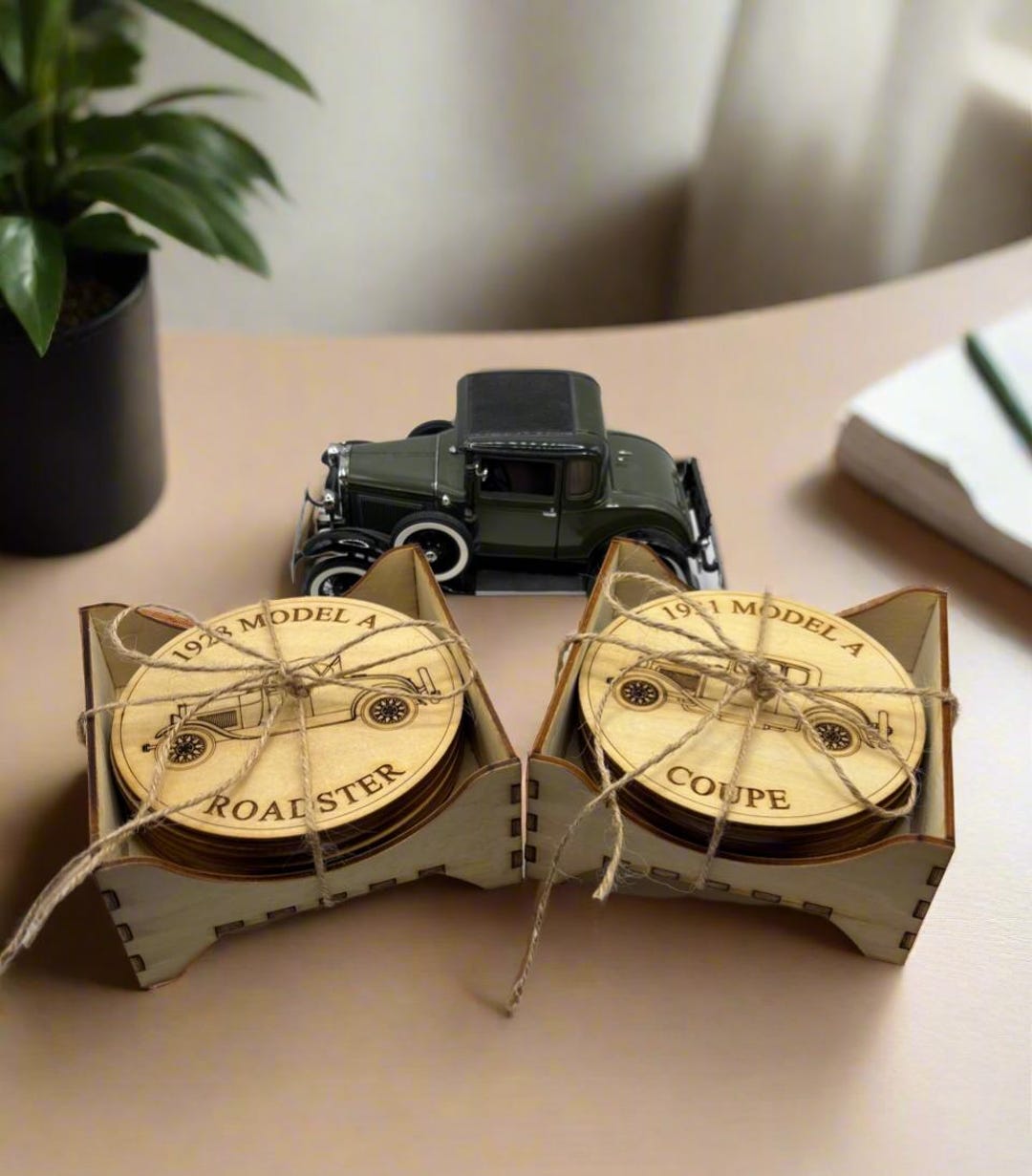1928, 1929, 1930, 1931 Ford Model A Collection Coaster Set (6) - Etsy