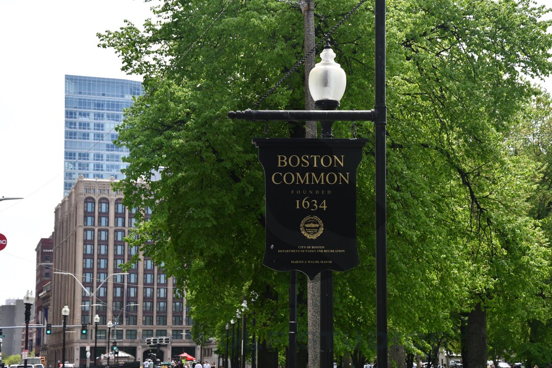 Boston Common Sign - Etsy