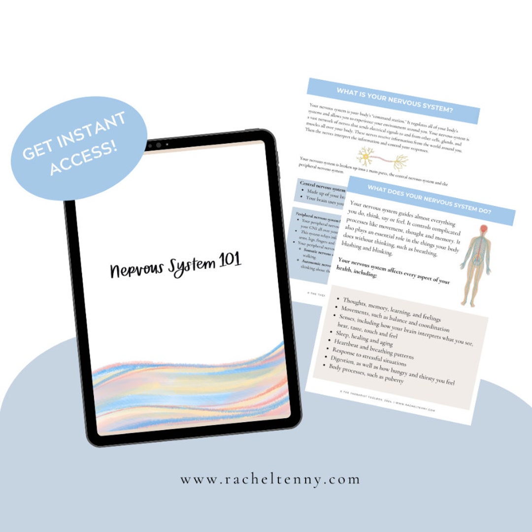 Nervous System 101 | Digital Download - Etsy