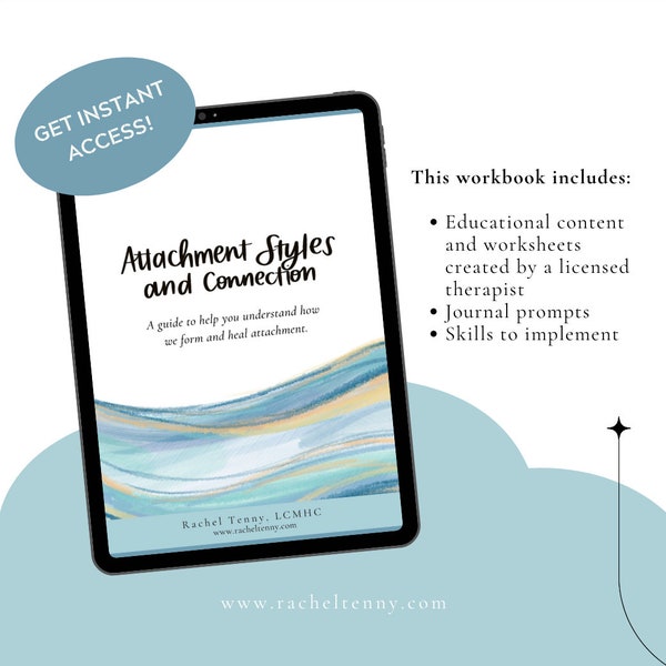 Attachment Worksheets - Etsy