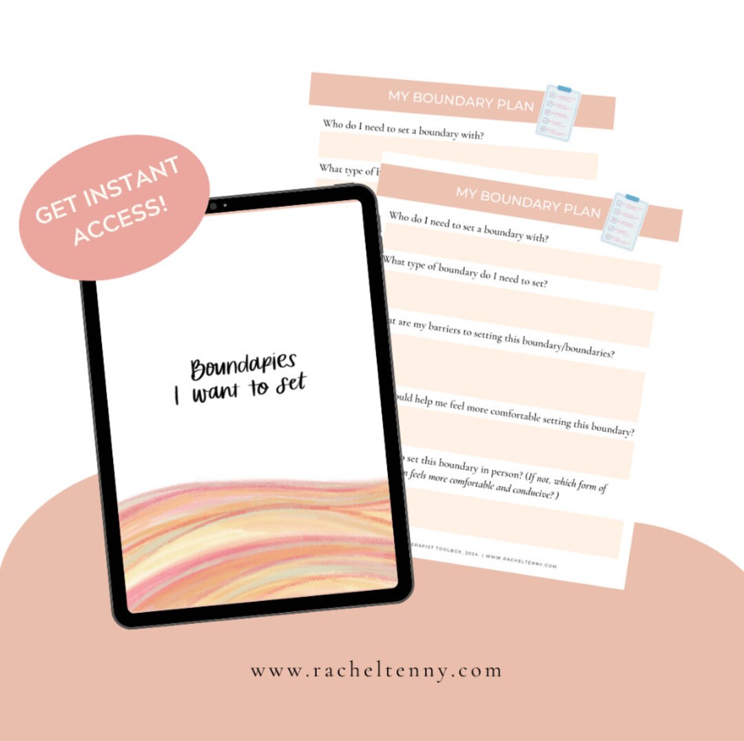 Boundary Plan Worksheets | Digital Download - Etsy