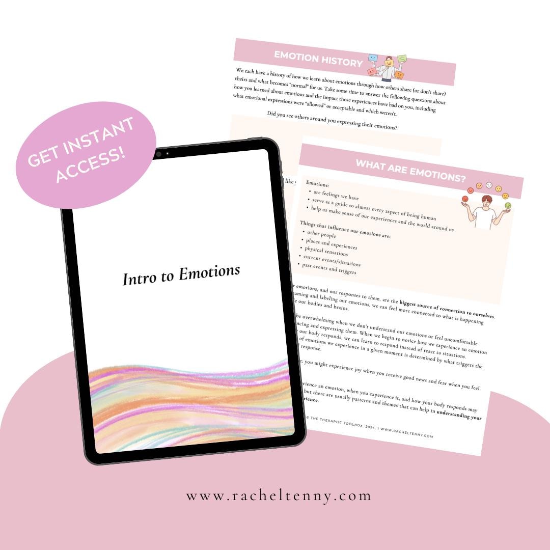 Introduction to Emotions & Emotion History | Digital Download - Etsy