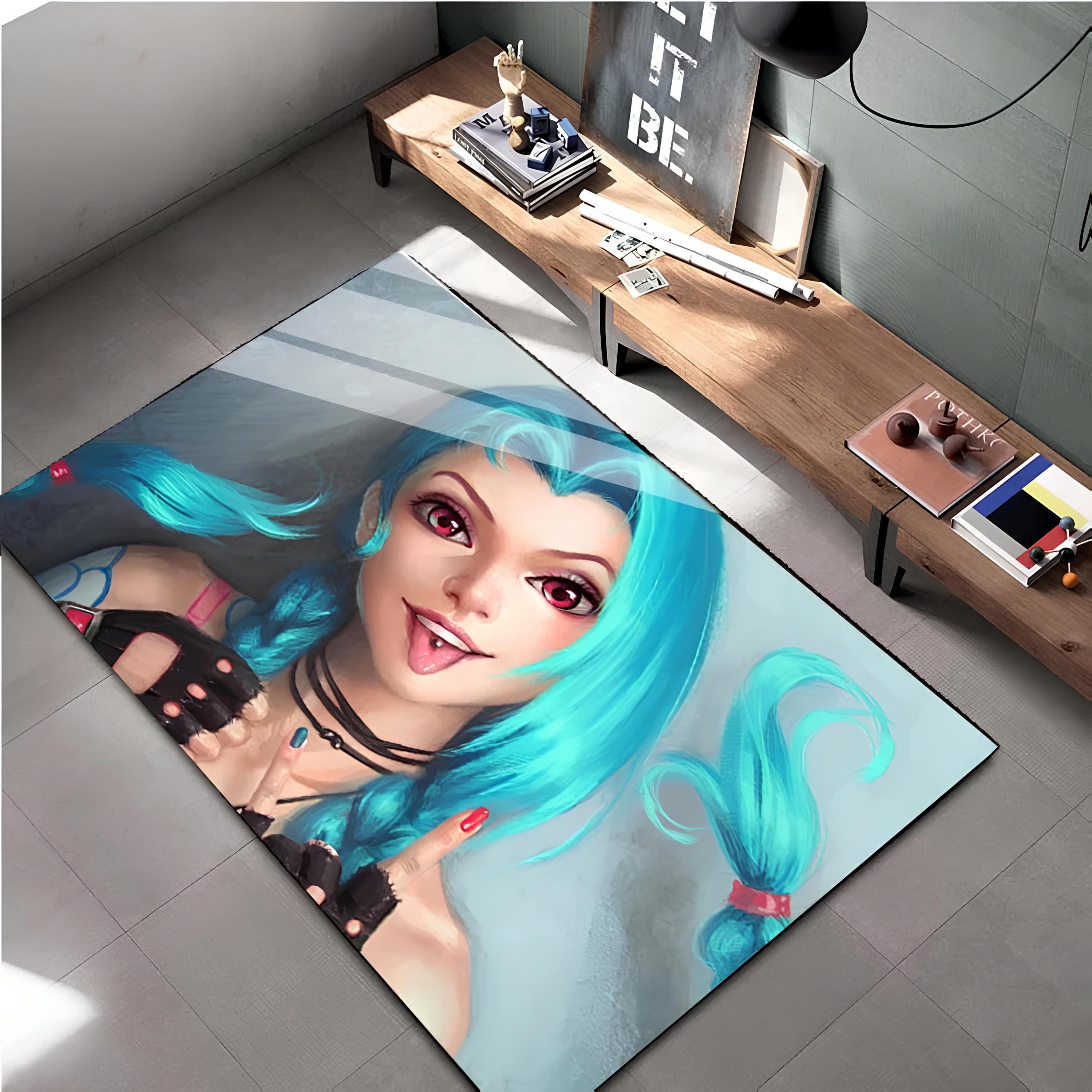 Lol Characters Rug,league of Legends Carpet ,league of Legends Printed ...
