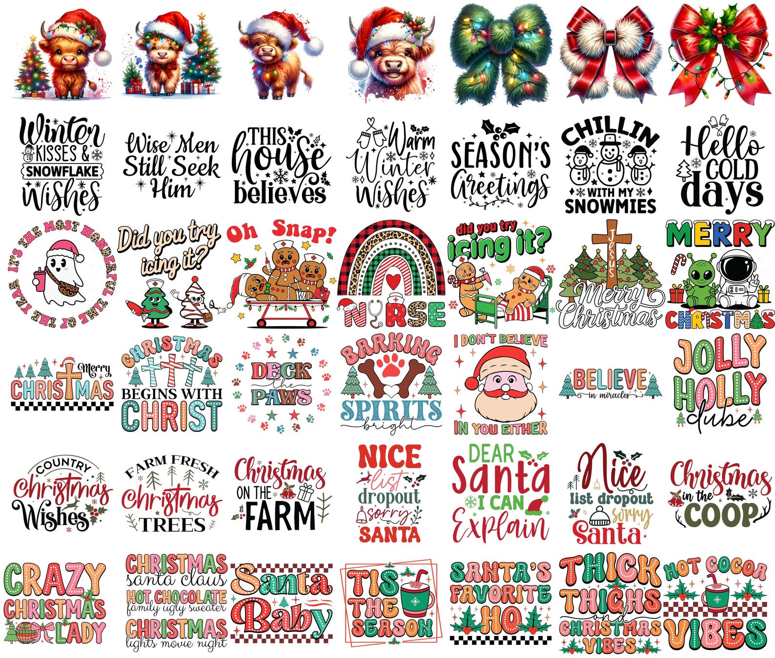20.000 CHRISTMAS SVG Bundle, Merry Christmas SVG, Reindeer Svg ...