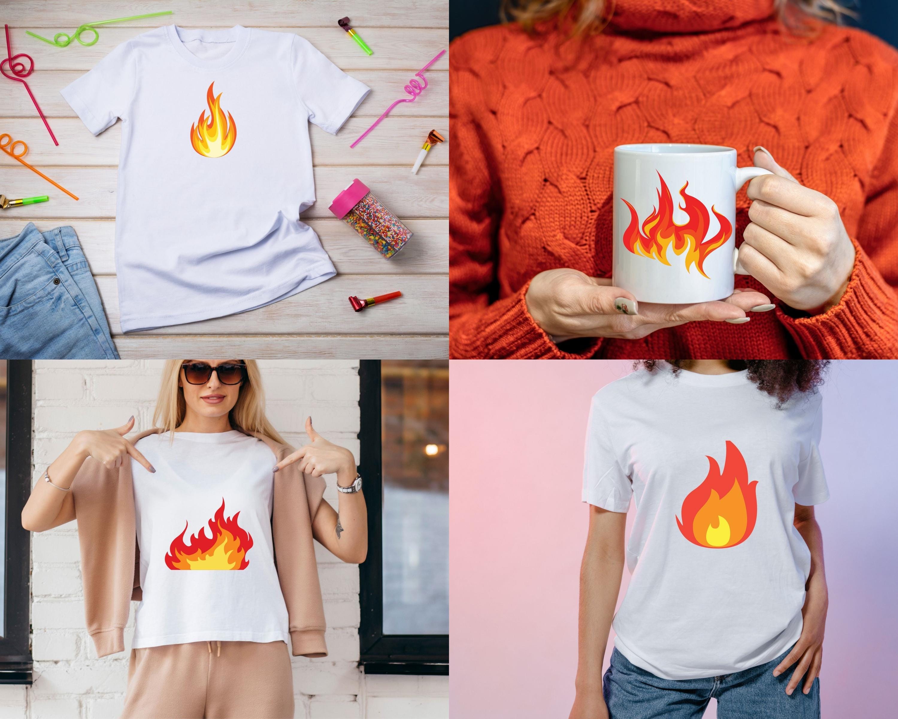 350 Fire SVG Bundle Fire SVG Files Fire Clipart PNG Flame Frames Fire ...