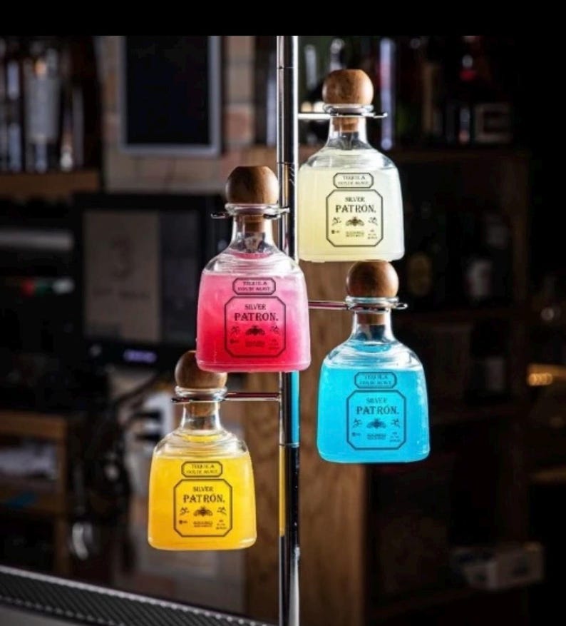 Patron Reusable Bottle (TOWER ONLY) NEW - Etsy