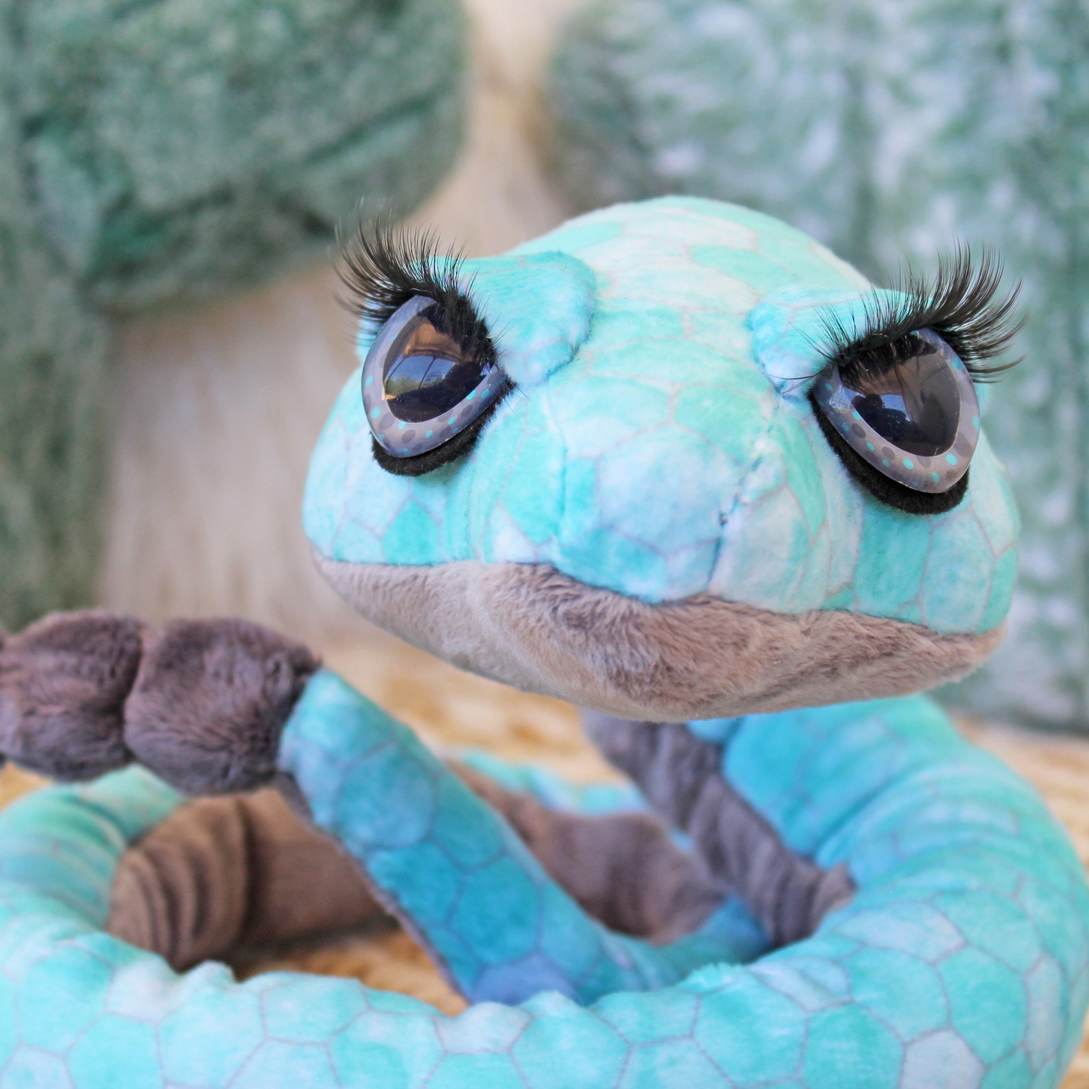 Sassy Serpent Snake Soft Toy Sewing Pattern and Tutorial - Etsy