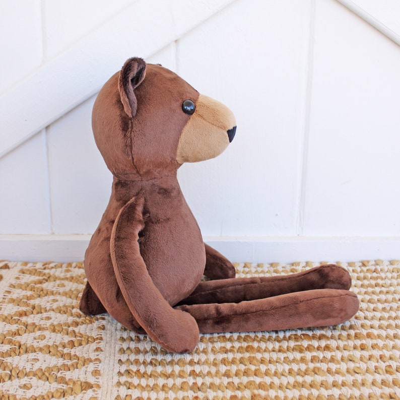 Raindrop Ragdoll Bear Plushie Sewing Pattern and Tutorial Stuffed ...