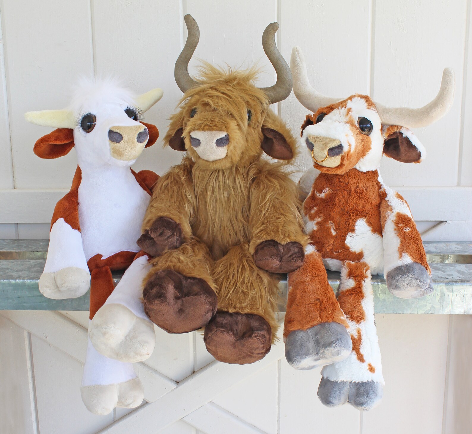 Plush Cow or Bull Sewing Pattern and Tutorial Blissful Bovine - Etsy