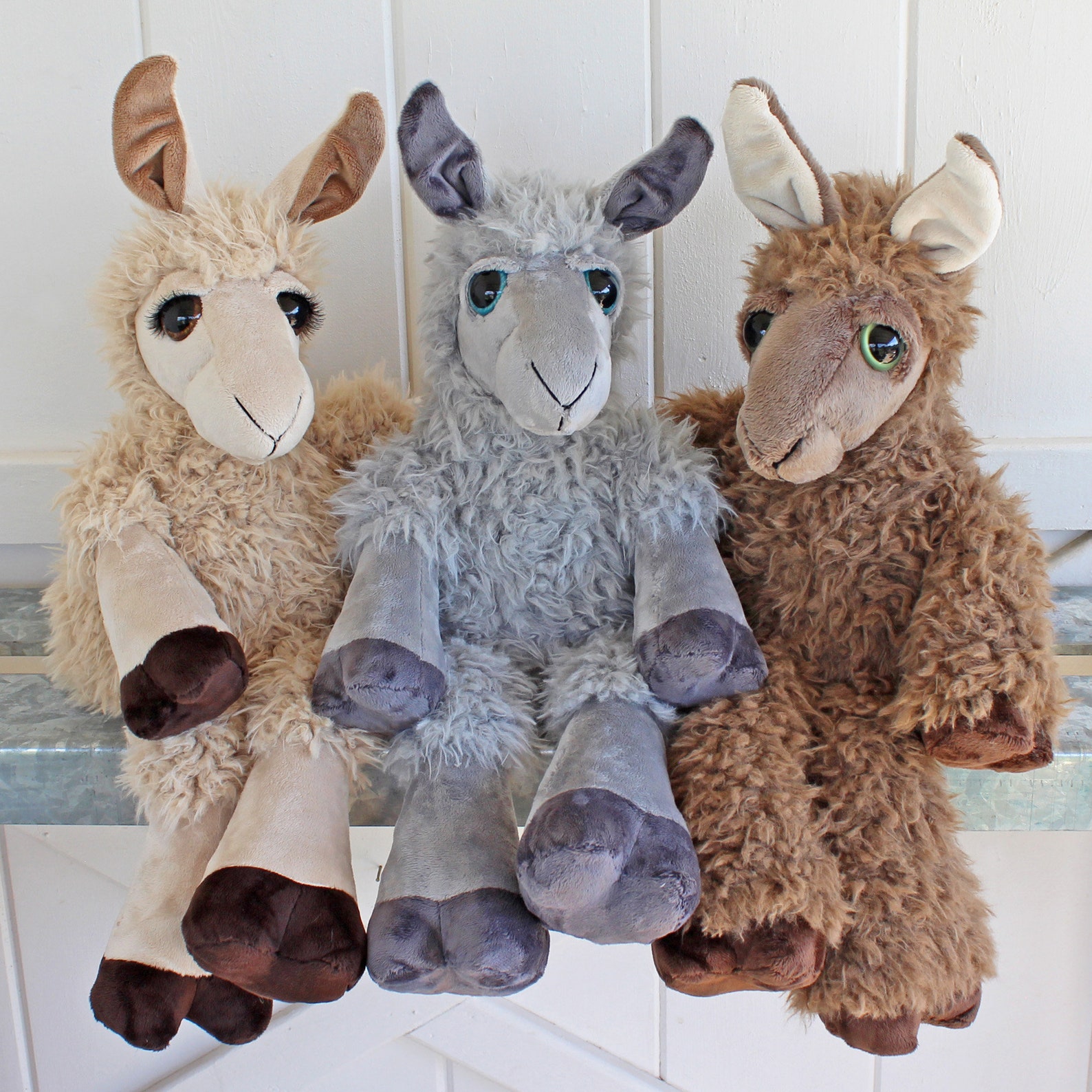 Plush Llama or Alpaca Sewing Pattern and Tutorial Llofty Llama | Etsy