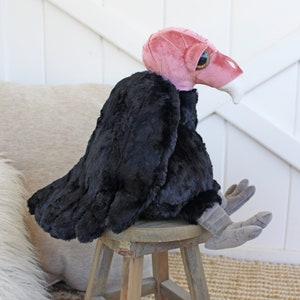 Valiant Vulture Pudgy Plumes Soft Toy Sewing Pattern and Tutorial ...