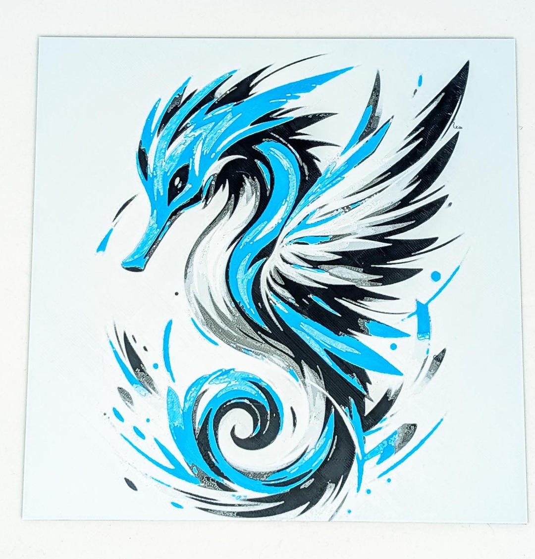 Seadra Pokemon 3D Art Print - Etsy