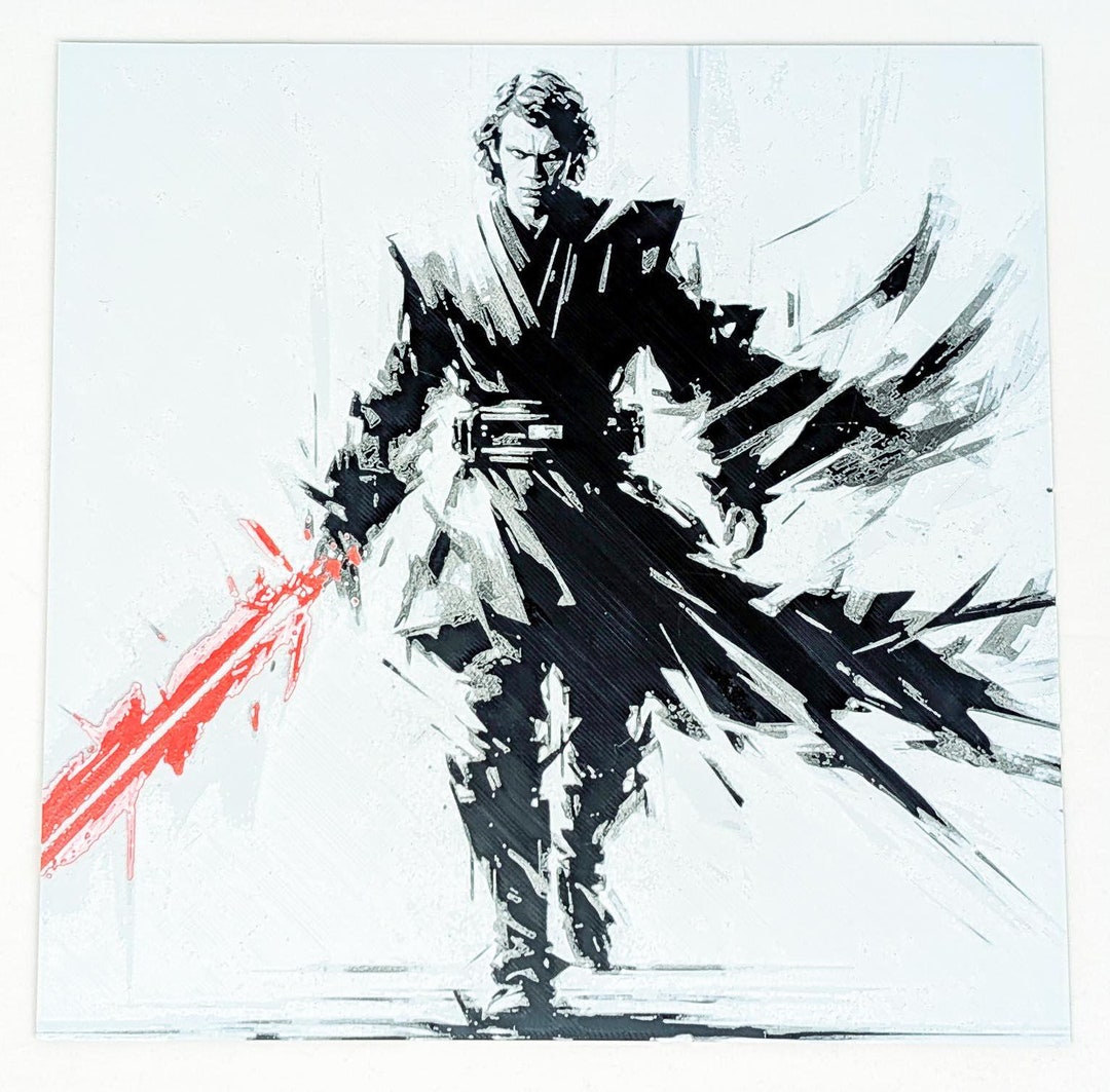 Anakin dark Side Vision 3D Art Print - Etsy
