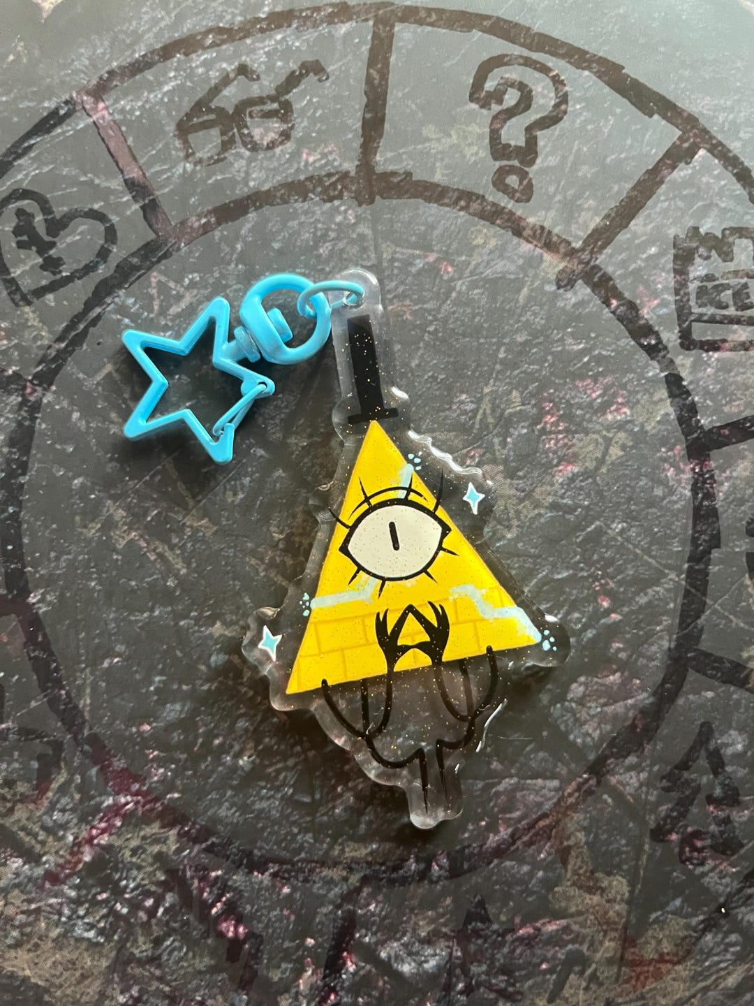 Gravity Falls Bill Cipher Keychain Gift for Teen Cute Charms Charms for ...